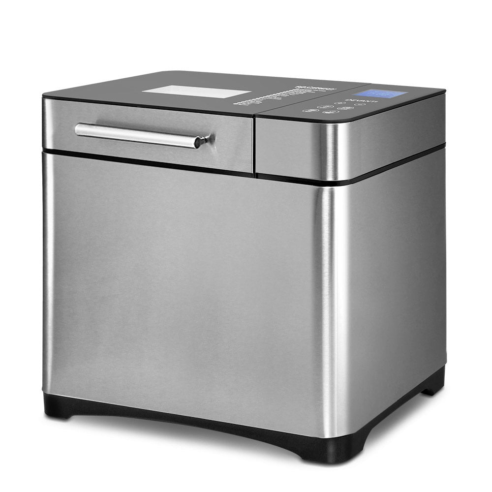 Devanti Bread Maker Machine Automatic Bakehouse Home Stainless Steel B